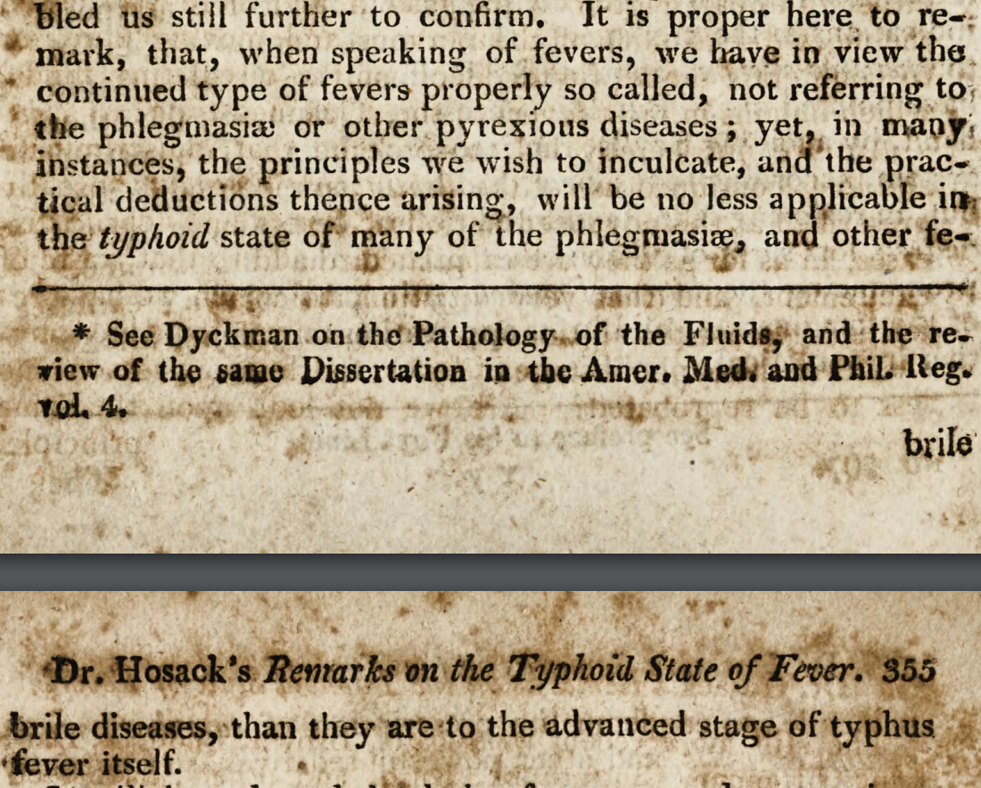 Typhoid (History) | MIPHIDIC
